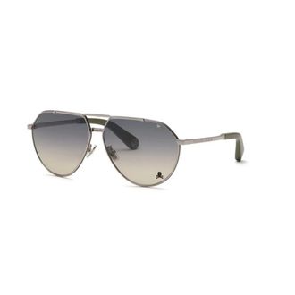 Philipp Plein Authentische Brille mit Premium-Qualit&auml;t - - Accessories - Herren - Grau - 64 MM