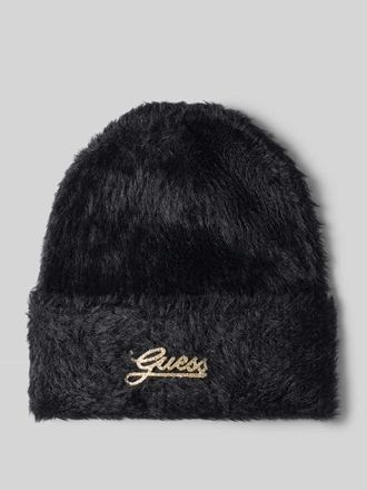 Guess M&uuml;tze mit Logo-Stitching