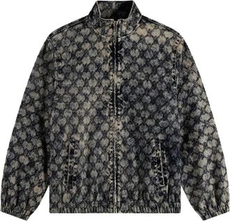 Daily Paper Clothing Homme, Vestes, Bleu, Taille: S Velvet Track Jacket