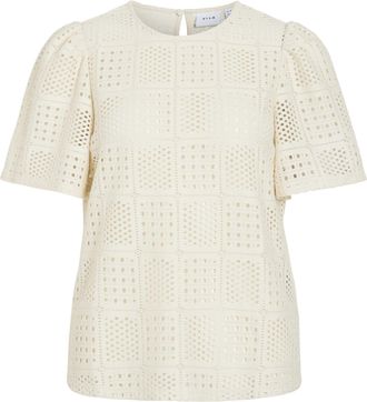 Vila Vinovira O-Neck S/S Top