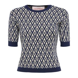 Valentino Garavani Damen, Strickwaren, Mehrfarbig, LGröße