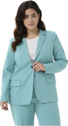 Kaffe Curve Femme, Vestes, Vert, Taille: 54 FR KCsakira Blazer