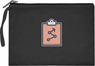 Bonateks Femme Frfcb101738 Femme Clutches, Noir, Black EU