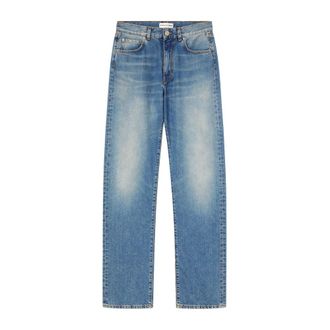 Pinko Leyda Loose Denim Vintage Medium Light Gerades Jeans - - Jeans - Damen - Blau - W29