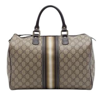 Gucci Sac Boston Pre-owned - Femme - Pre-owned - Beige - Taille: ONE Size