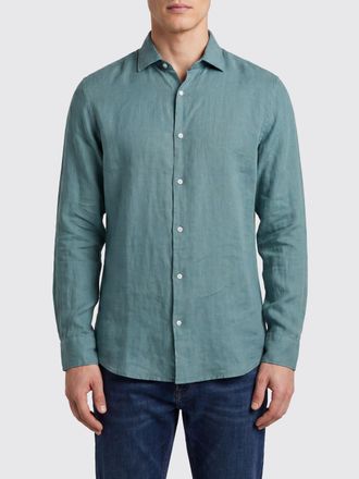 Brooksfield Slim-Fit-Freizeithemd aus reinem Leinen mit franz&ouml;sischem Kragen