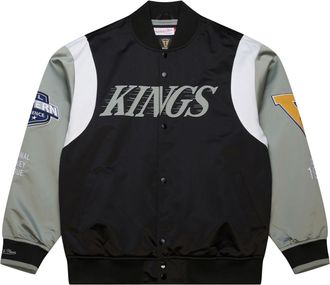 Mitchell & Ness M&N Heavyweight Satin Jacket NHL Los Angeles Kings - L