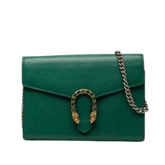 Gucci Sac bandouli&egrave;re Dionysus Pre-owned - Femme - Pre-owned - Vert - Taille: ONE Size
