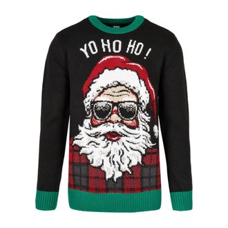 Urban Classics Ho Ho Ho Pullover f&uuml;r Herren (Schwarz)