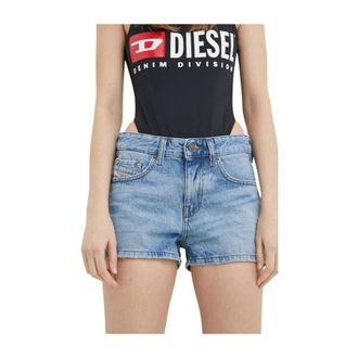 Diesel De-Yuba Denim Shorts - Femme - Shorts - Bleu - Taille: W25