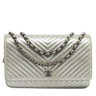 Chanel Pre-owned Wallet on Chain (Woc) - - Pre-owned - Damen - Grau - ONE SIZE