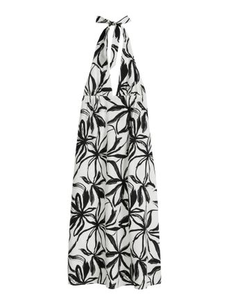 Marc O'Polo Marc OPolo Damen Strandkleid Abstract FloralBeach Dress, Strandkleid Damen, Tunika
