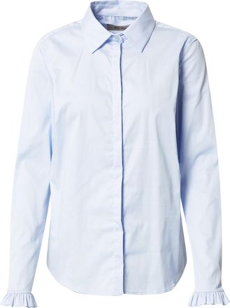 Mos Mosh Bluse MATTIE FLIP mit Baumwolle XXL Hellblau