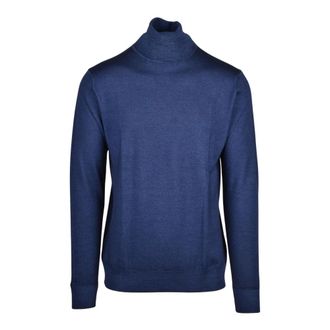Aspesi Dolcevita Rollkragenpullover - - Knitwear - Herren - Blau - S
