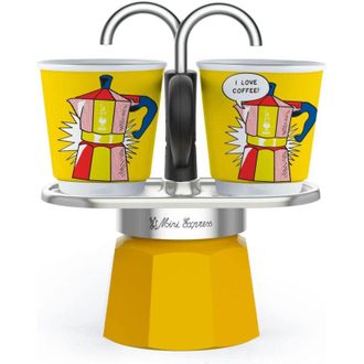 Bialetti mini express Set Lichtenstein