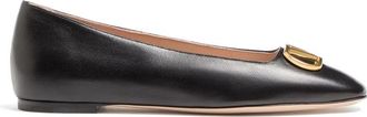 Valentino Garavani VLogo Signature Ballerina In Nappa