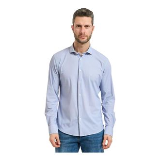 Yes-Zee YES Zee, Homme, Chemises, Bleu, Taille: 2XL Chemise Micro-motif
