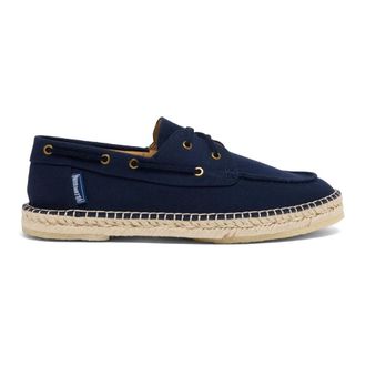 Vilebrequin Homme, Chaussures, Bleu, Taille: 43 EU Canvas Mocassins Solid