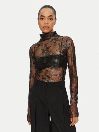 Pinko Bluse Traminer 102853 A1JW Schwarz Regular Fit