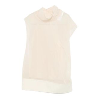 Sportmax Femme, Blouses et Chemises, Beige, Taille: 36 FR Spsgrado 528 Blouse