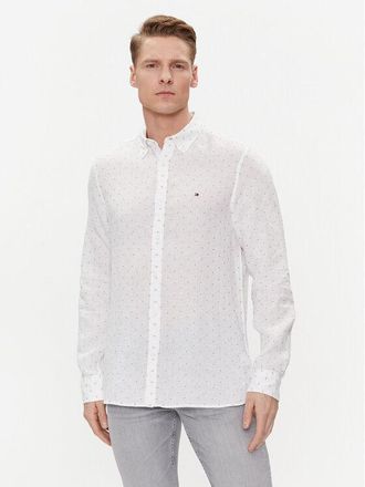 Tommy Hilfiger Hemd MW0MW34615 Wei&szlig; Slim Fit