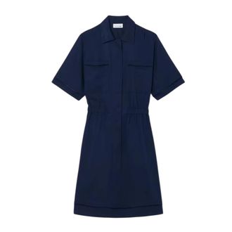 Lacoste Damen, Kleider, Blau, XLGr&ouml;&szlig;e