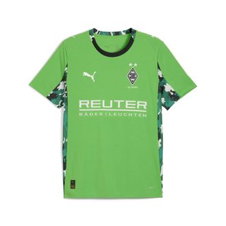 Puma Borussia M&ouml;nchengladbach 25/26 Ausw&auml;rtstrikot Herren, Accessoires, Gr&uuml;n, 3XL