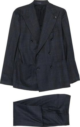 Tagliatore Homme, Costumes, Bleu, Taille: L Costume crois&eacute;