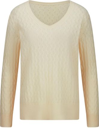 Peter Hahn Pullover Peter Hahn weiss