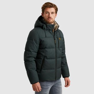 PME Legend Steppjacke PME LEGEND YETCRAFT, Herren, Gr. XXL, stargazer, Web, Obermaterial: 85% Polyester, 15% Viskose, normal h&uuml;ftlang, Jacken Steppjacke, Verschl