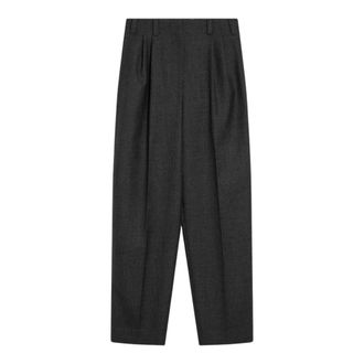Givenchy Gefaltete Hose - - Trousers - Damen - Grau - M