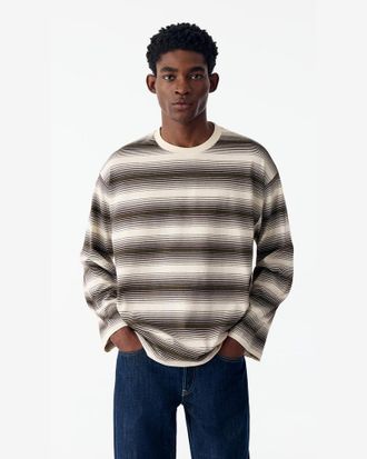 Arket Lockeres Langarmshirt -Braun