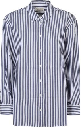 MC2 Saint Barth Femme, Blouses et Chemises, Bleu, Taille: 40 FR Brigitte Shirt