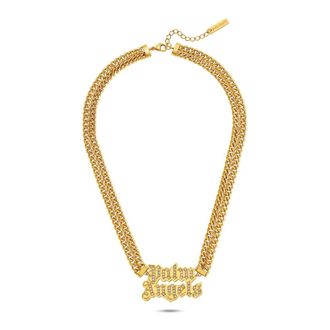 Palm Angels Grafia Halskette - - Accessories - Damen - Gelb - ONE SIZE