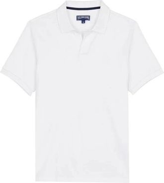 Vilebrequin Polo Palatin - Homme - Tops - Blanc - Taille: 2XL
