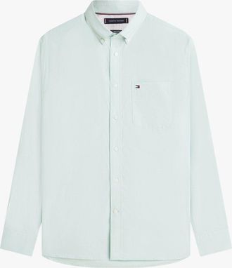 Tommy Hilfiger Chemise slim l&eacute;ger en coton m&eacute;lang&eacute;