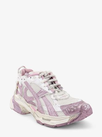 Balenciaga Womens Sneakers Runner Mesh Pink Polyurethane-Polyester Trainers Polyurethane/polyester