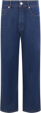 Maison Kitsun&eacute; Jeans mit geradem Bein - Blau