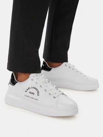Karl Lagerfeld Sneakers Kapri KL52539K Wei&szlig;