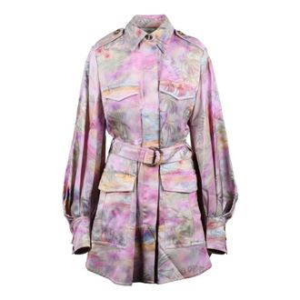 Zimmermann Femme, Robes, Rose, Taille: 38 FR Abito Sahariana Svasato