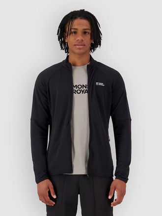 Mons Royale Quad Merino Fleecejacke black