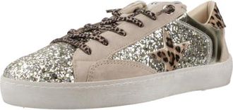 Cetti Confortable Y Elegante Baskets Femme 1342 Glitter Champagne Talla 37