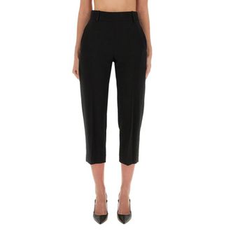 Khaite Femme, Pantalons, Noir, Taille: 36 FR Cam Cropped Pantalons