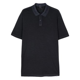 Paul & Shark Kurz&auml;rmeliges Poloshirt - - Tops - Herren - Blau - 2XL