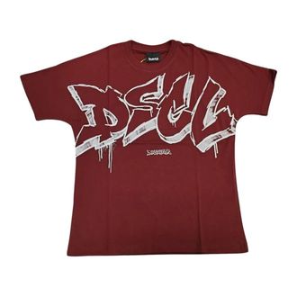 Disclaimer Jersey T-Shirt Bordeaux Herren - - Tops - Herren - Rot - L