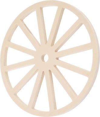 Valiclud Vintage Holzrad Wanddeko aus Stabilem Holz Rustikale Wandkunst zum Aufhängen DIY Unvollendetes Wagenrad für Wohn Gartendekoration Holzräder Basteln Fe