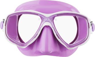 Cressi Marea Mask - Tauchen und Schnorcheln Maske, Flieder/Weiß, Einheitsgröße, Unisex