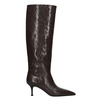 Premiata Botte en cuir Tex - Femme - Chaussures - Brun - Taille: 37 EU