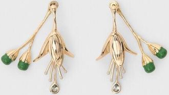 Maje Ohrring Mit Tulpenmotiv - Golden - Maje