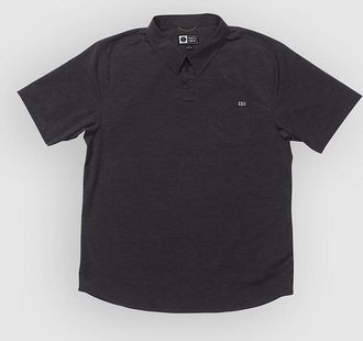 Salty Crew Drifter Uv Polo Shirt black